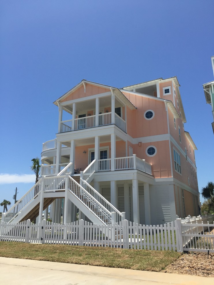 Beach House-Exterior - Beach Style - Exterior - Houston - by Origin ...