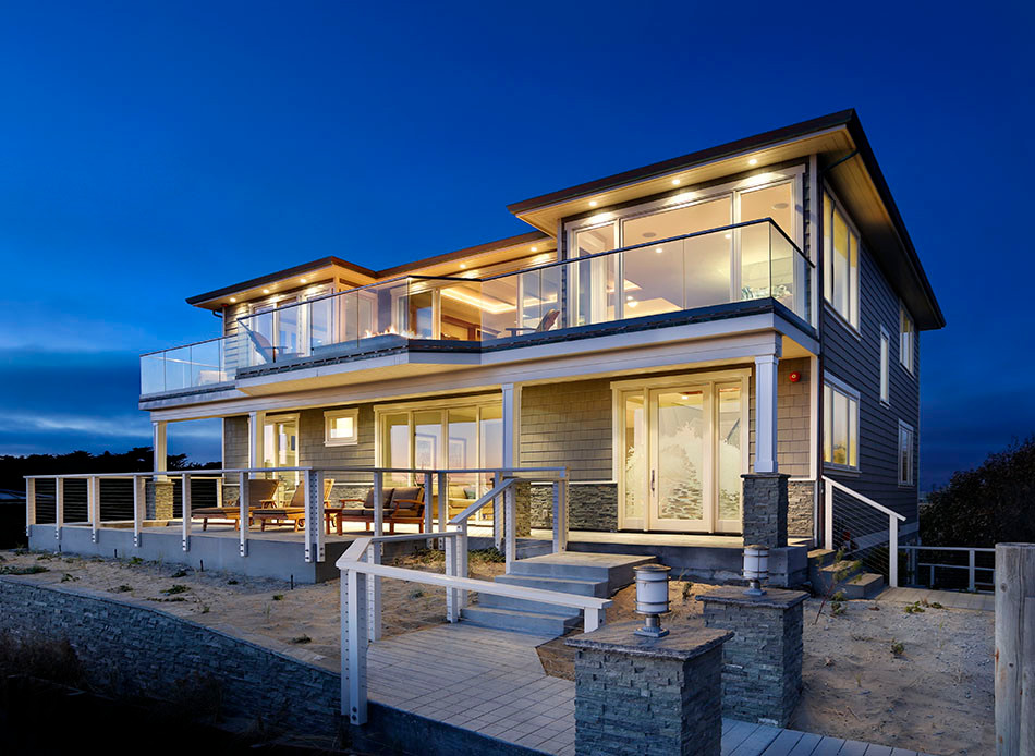 Beach House Modern + Craftsman For Sale - Beach Style - Exterior - San ...