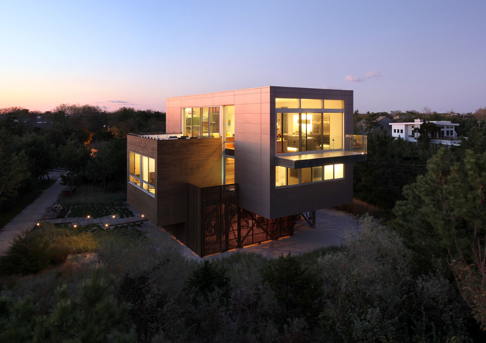 Beach Walk House - Beach Style - Exterior - New York - by User | Houzz