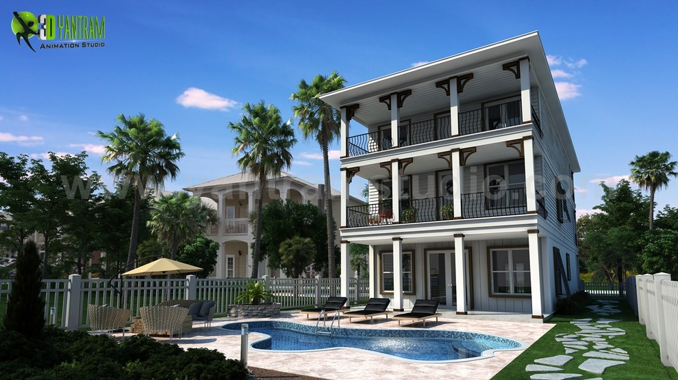 Beautiful Home Front and back Elevation designs and Ideas - Traditional ...