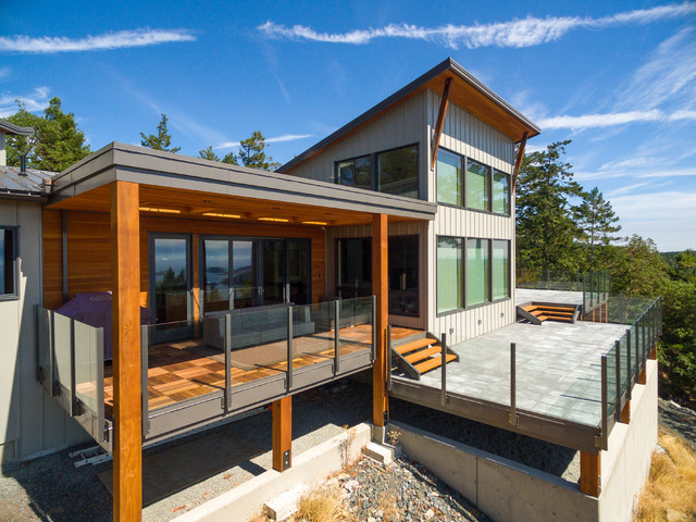 Becher Bay - Contemporary - Exterior - Vancouver - by User | Houzz