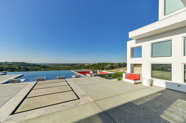 BECKER HOUSE - Moderne - Façade - Austin - par OSCAR E. FLORES DESIGN ...
