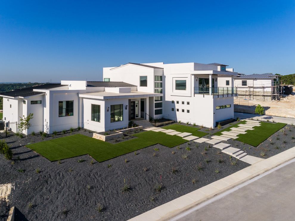 BECKER HOUSE - Modern - Exterior - Austin - by OSCAR E. FLORES DESIGN ...