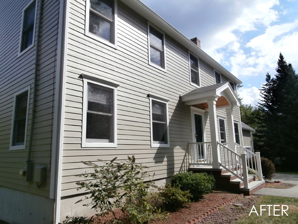 Bedford, MA - James Hardie HardiePlank lap siding, Select Cedarmill in ...