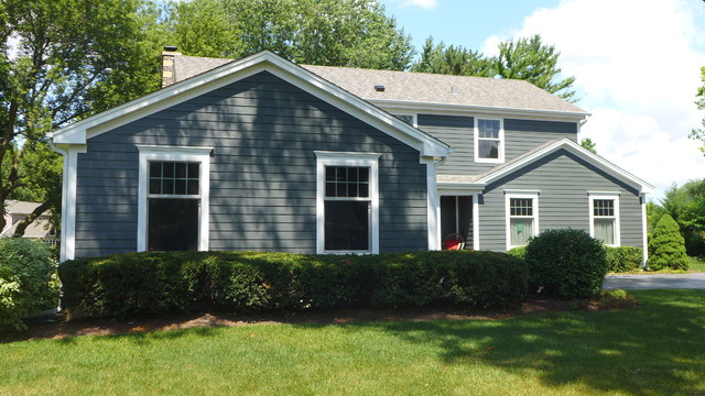 Beechworth, Therma-Tru, James Hardie - Iron Gray, Barrington, IL ...