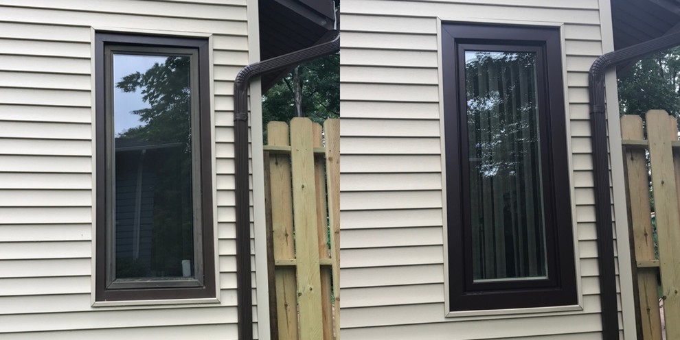 Before & After - Casement Windows - Traditional - Exterior - Cleveland ...