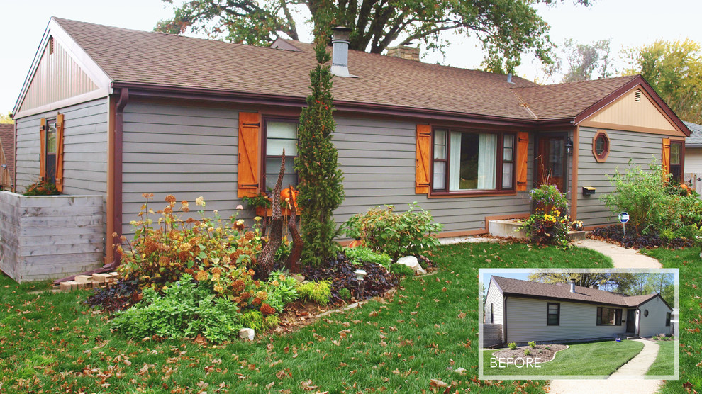 Before & After - Exterior Redesign - Eclectic - Exterior - Omaha - by ...