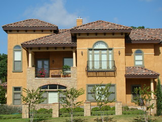 Bella Fontana - Mediterranean - Exterior - Austin - by Durand-Hollis ...