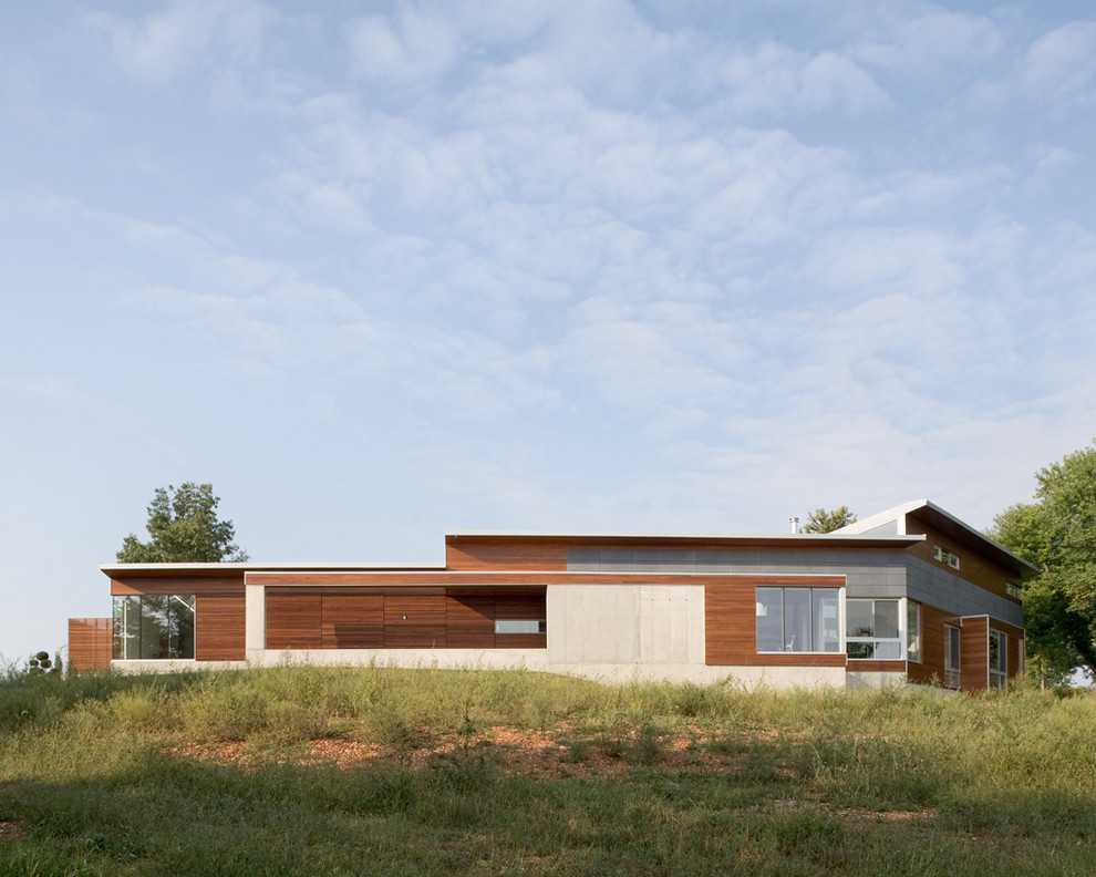 Bent/Sliced House - Modern - Exterior - Kansas City - by Hufft | Houzz