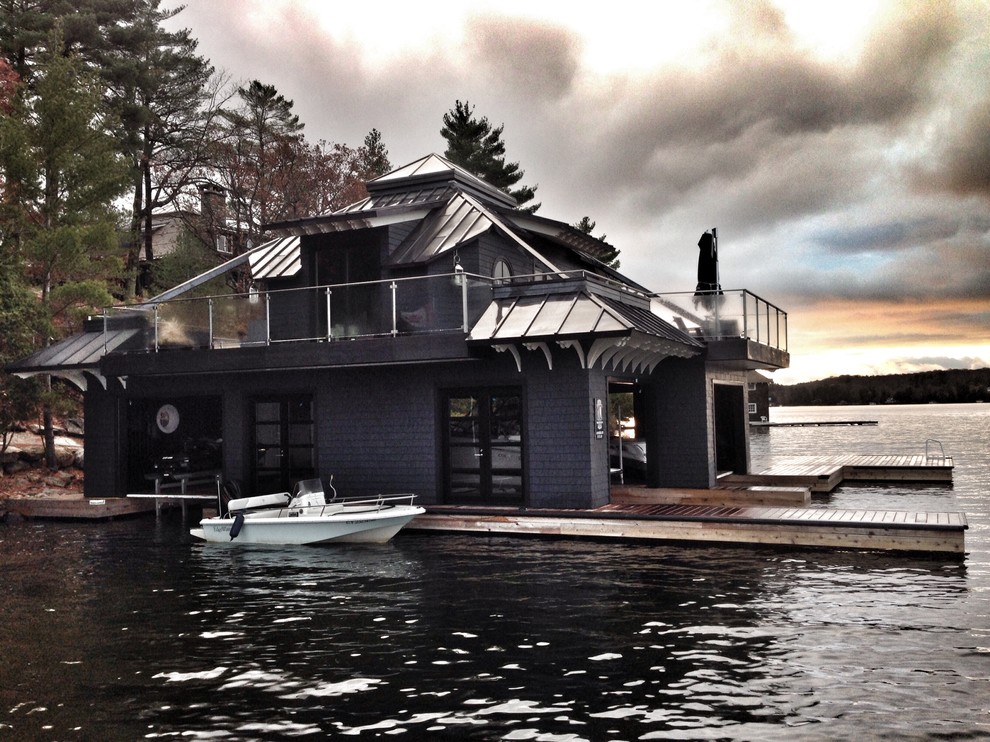 Black Rock Boathouse - Contemporary - Exterior - Toronto - by Muskoka ...