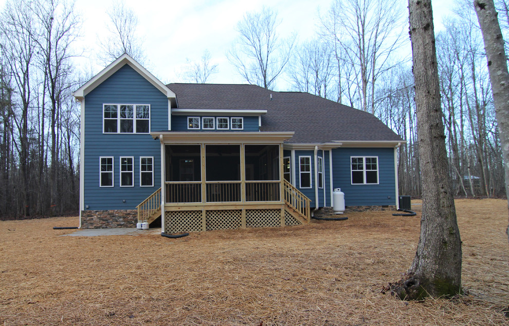 Blue House Ideas - Craftsman - Exterior - Raleigh - by Stanton Homes ...