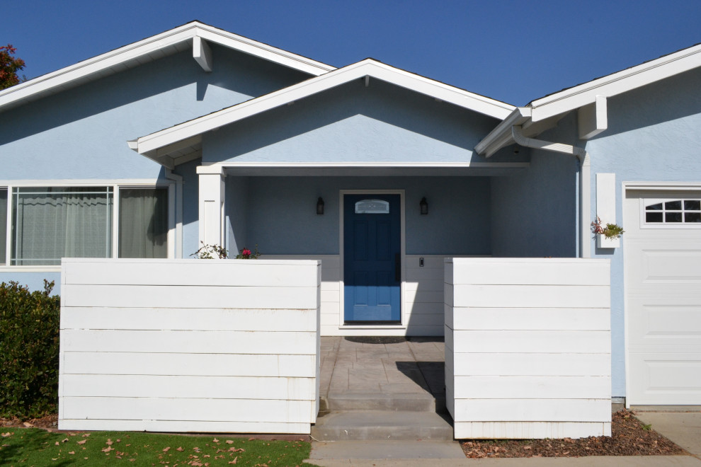 Blue Whole House - Transitional - Exterior - San Francisco - by Vision ...