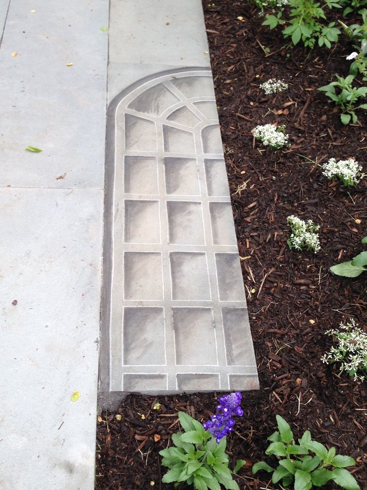 Bluestone Paver- Stone Carving : "Through The Window at Fonthill ...