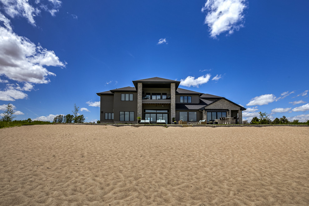 Bluewater Custom - Beach Style - Exterior - Omaha - by Nathan Homes LLC ...