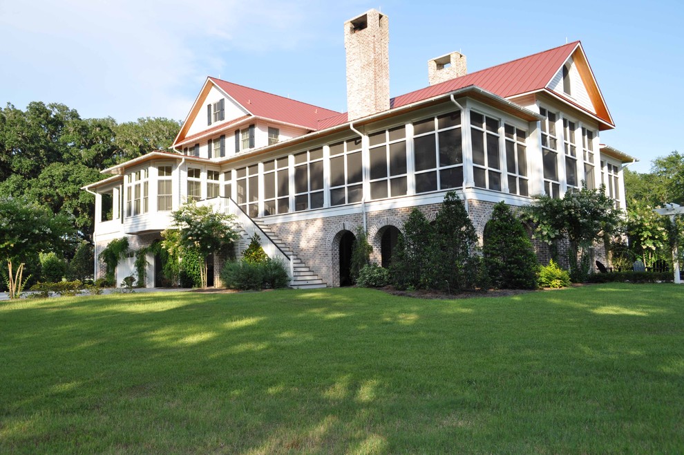 Bluff Plantation - Traditional - Exterior - Atlanta - by Frederick ...