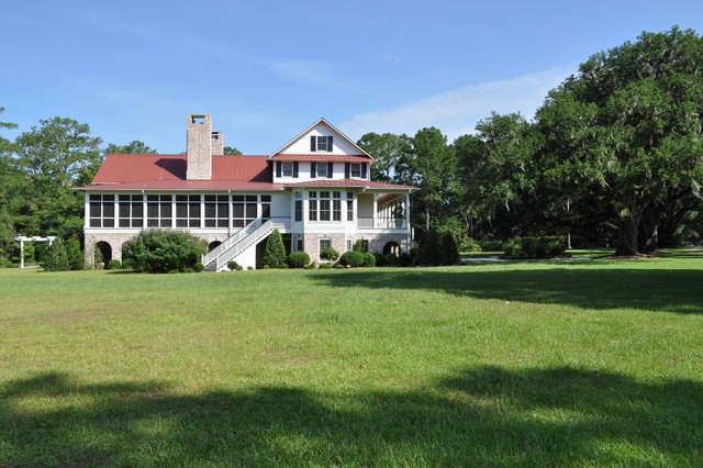 Bluff Plantation - Traditional - Exterior - Atlanta - by Frederick ...