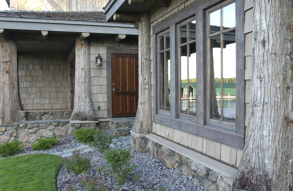 Boathouse - Rustic - Exterior - Minneapolis - by Gabberts Design Studio ...