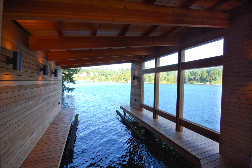 Boathouse - Modern - Exterior - Portland - by Integrate Architecture ...