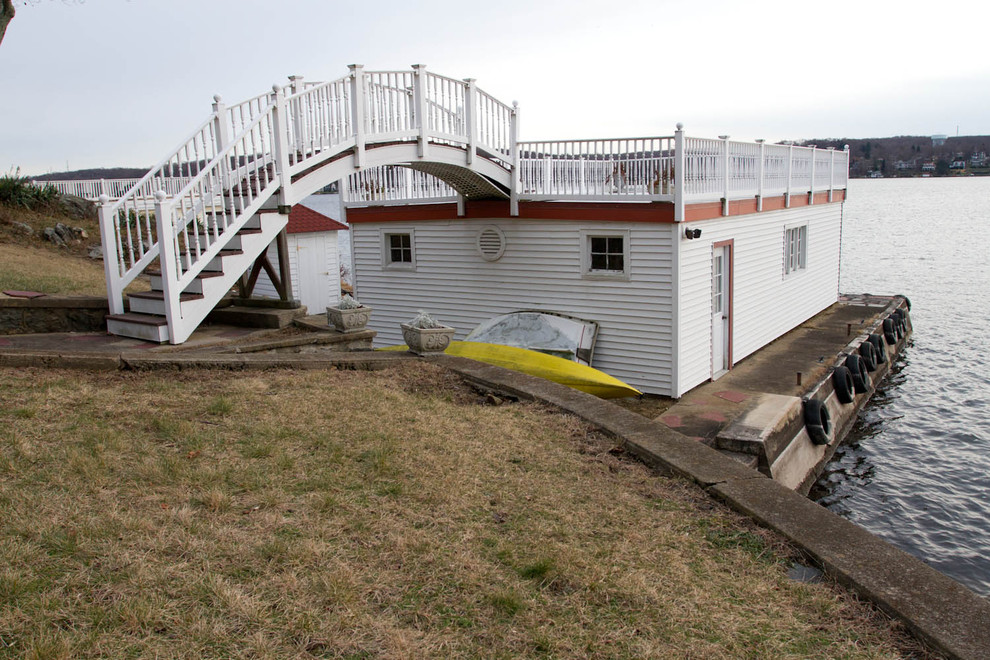 Boathouse - Traditional - Exterior - New York - by Rikki Snyder | Houzz