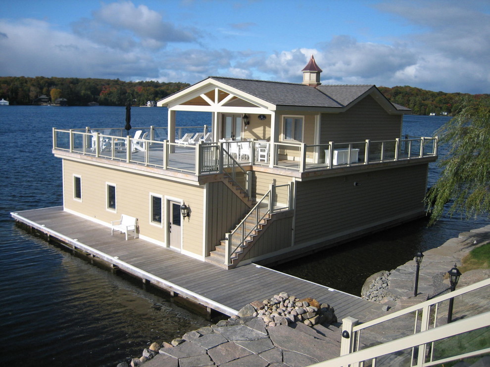 Boathouse - Traditional - Exterior - Toronto - by t-squared design ...