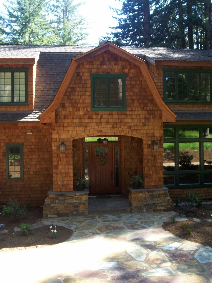 Bonny Doon Rustic Estate - Rustic - Exterior - San Francisco - by Jim ...