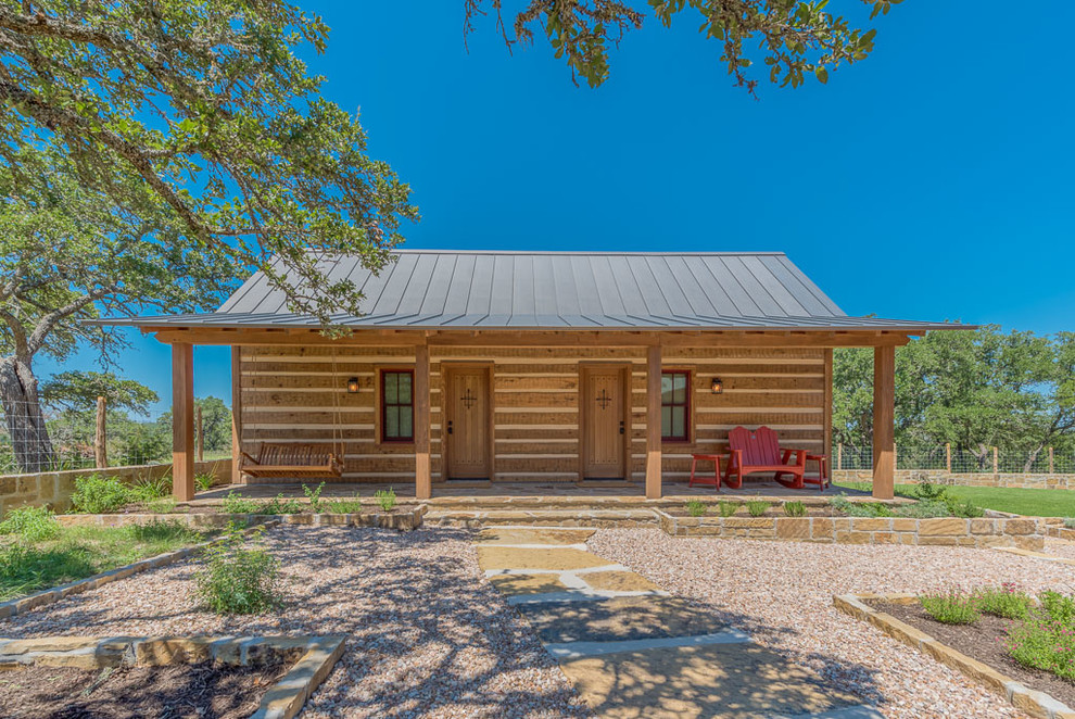 Booth Ranch Texas - Rustic - Exterior - Austin - by Hearthstone Inc | Houzz