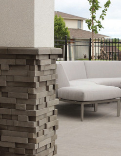 Boral Cultured Stone Pro-Fit Modera Ledgestone - Modern - Exterior ...