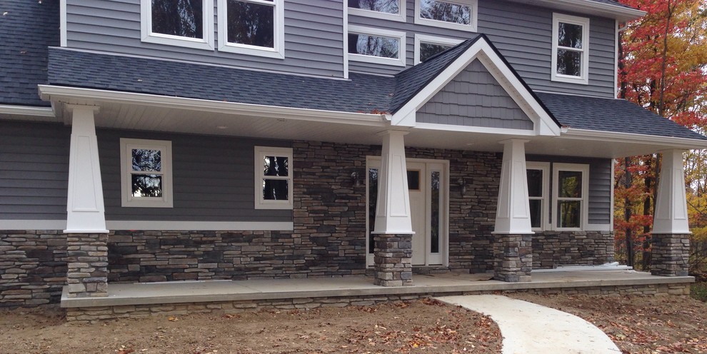 Boral Cultured Stone - Southern Ledgestone - House Exterior - Detroit ...