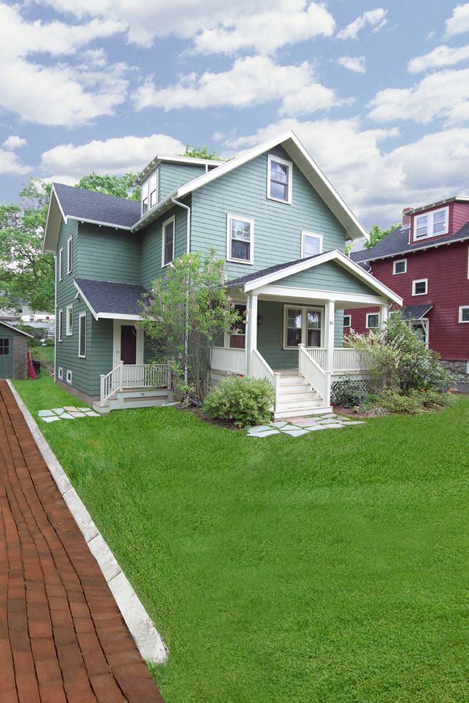 Boston Area Family Home - Traditional - House Exterior - Boston - by ...