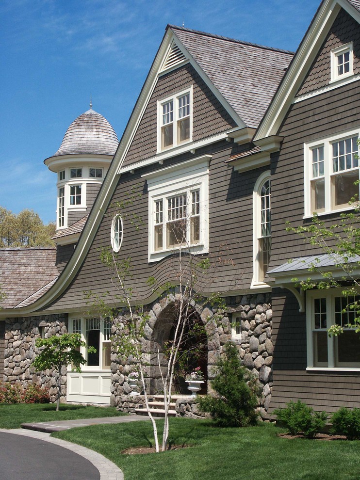 Boston Shingle Style - Traditional - Exterior - Boston - by Battle ...