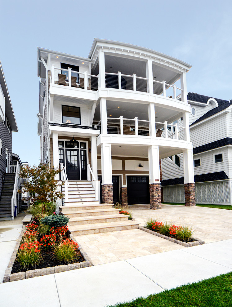 Bow House Exterior - Beach Style - Exterior - Philadelphia - by ...
