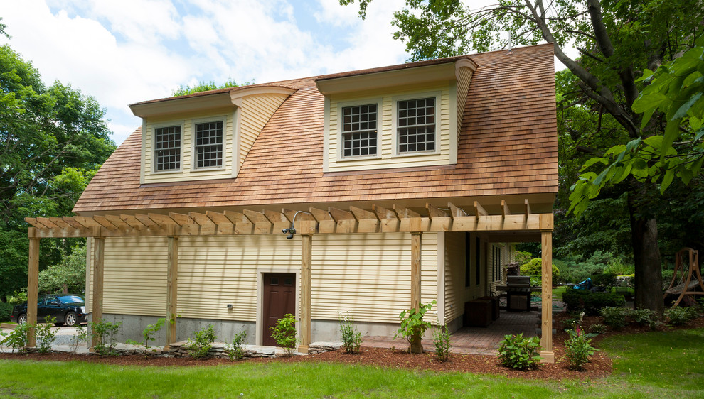 Bow Style Roof Addition - Contemporary - Exterior - Boston - by Kurtz ...
