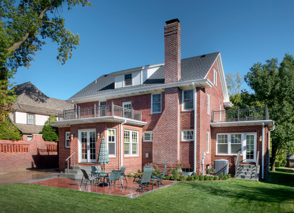 Brick Addition - Traditional - Exterior - Omaha - by Cramer Kreski ...