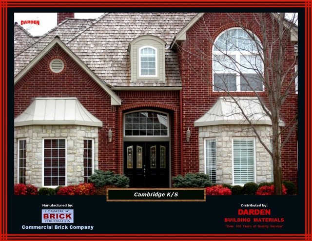 Brick & Stone Homes - Traditional - Exterior - Dallas - by Darden ...