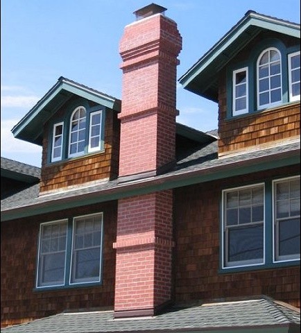 Brick Chimneys - San Diego - Classique - Façade - San Diego - par ...