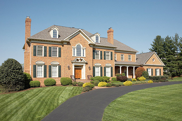 Brick Colonial - Traditional - Exterior - DC Metro - by Claude C. Lapp ...