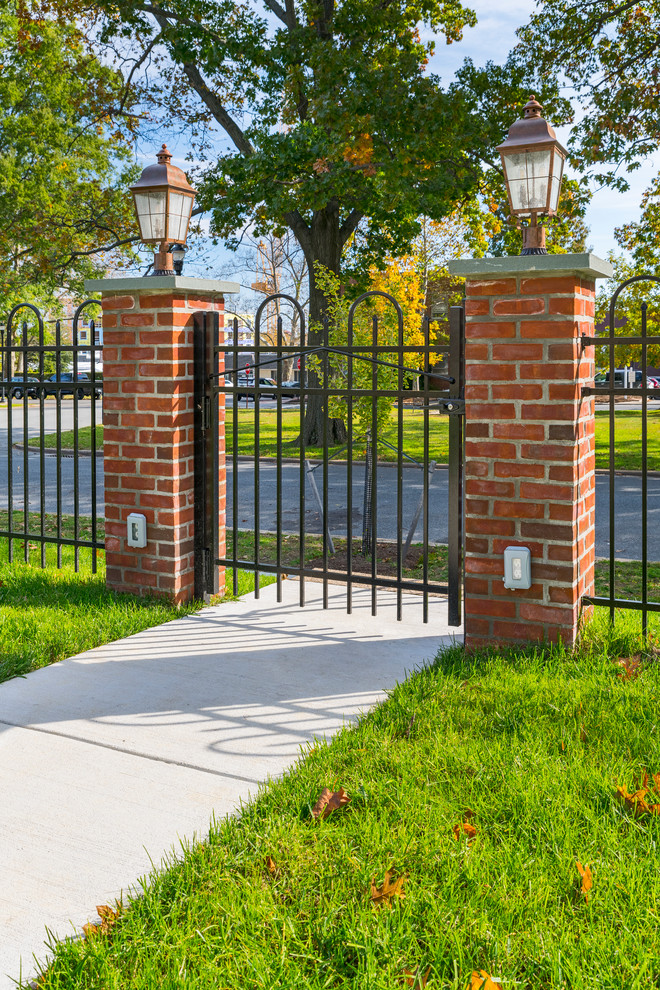 Brick Pillars - Landscape - Wilmington - by DiSabatino Landscaping and ...