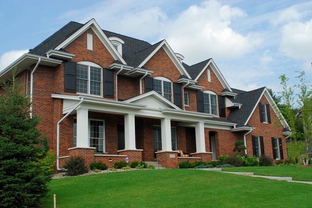 Brick Traditional - Traditional - House Exterior - Minneapolis - by ...