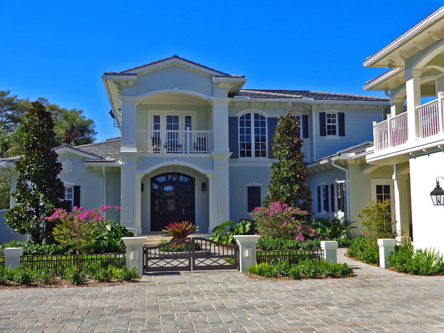 British Colonial - Traditional - House Exterior - Miami - by M.A ...