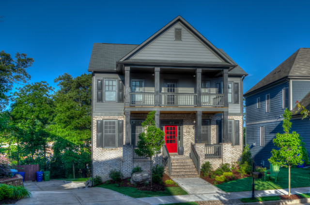 Brock Built Homes - Clásico renovado - Fachada - Atlanta - de Brock ...
