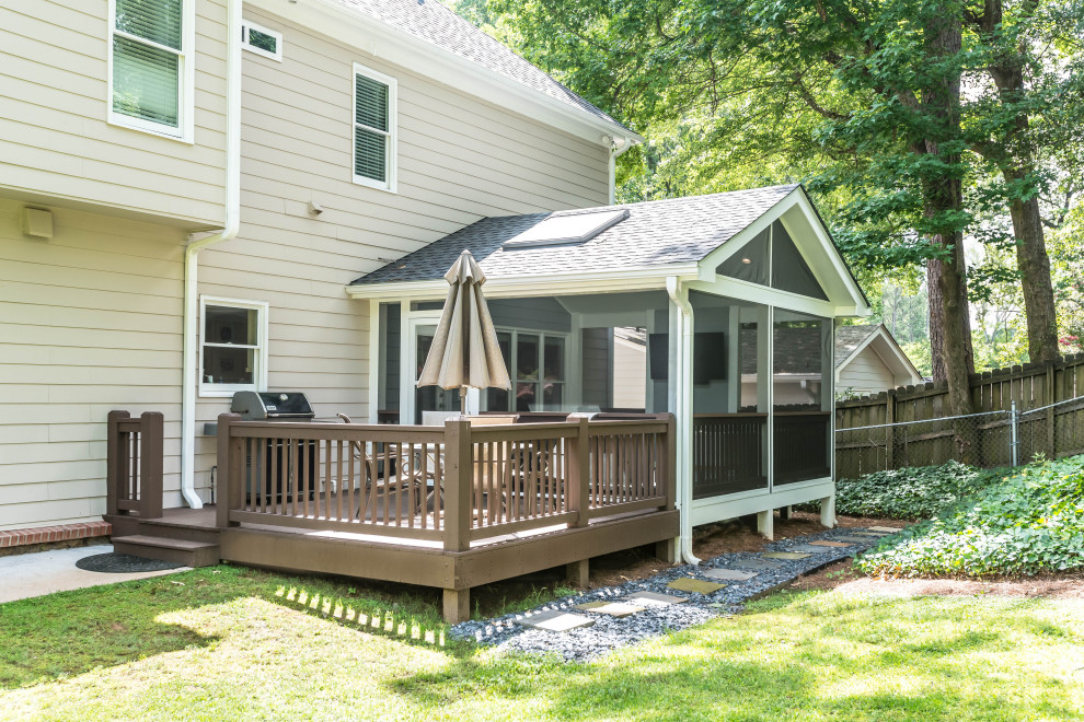 Brookhaven Indoor/Outdoor Patio - Contemporary - Exterior - Atlanta ...