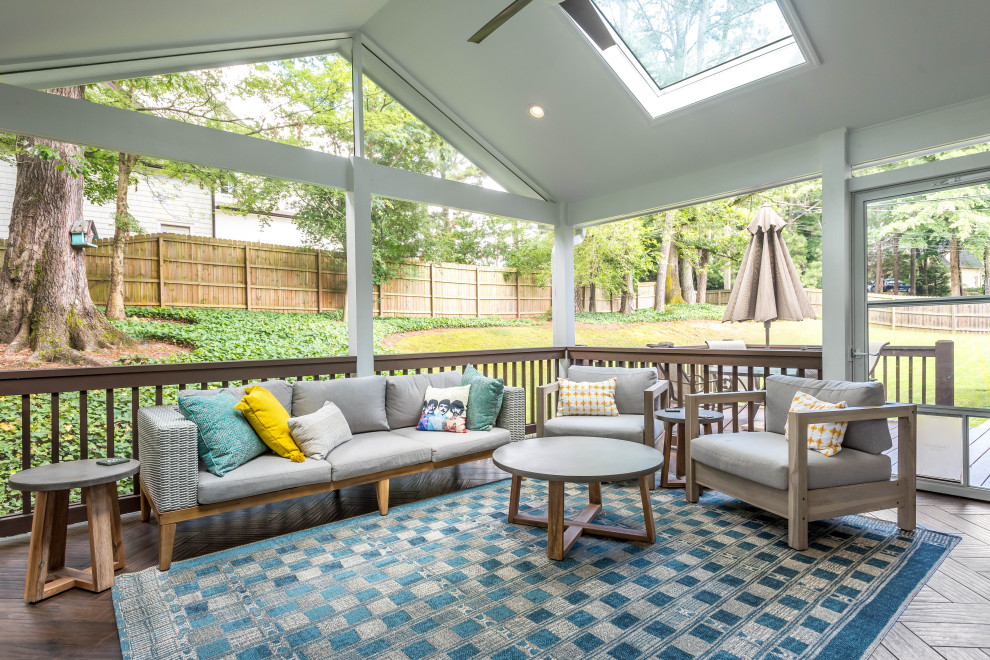 Brookhaven Indoor/Outdoor Patio - Contemporary - Exterior - Atlanta ...