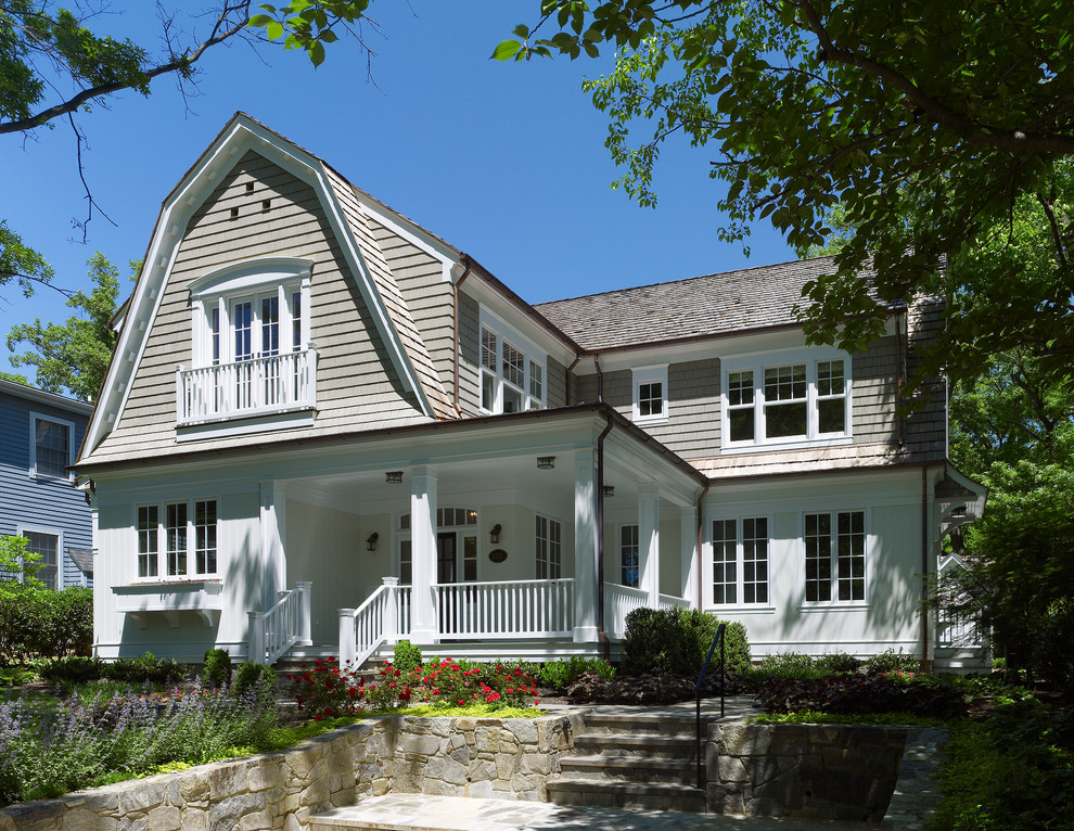 Brookmont Home - Traditional - Exterior - DC Metro - by Wiedemann ...