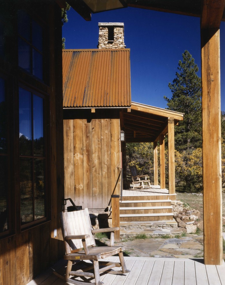 Brown Ranch - Rustic - Exterior - Denver - by Studio 133 | Houzz