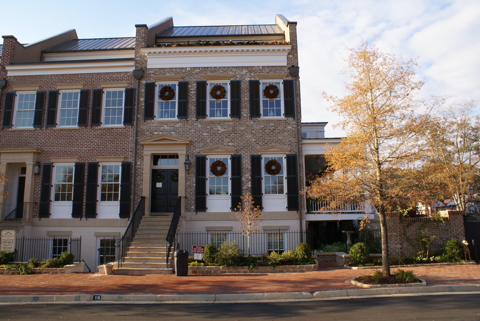Brownstone exterior - Traditional - Exterior - Atlanta - by John Bynum ...
