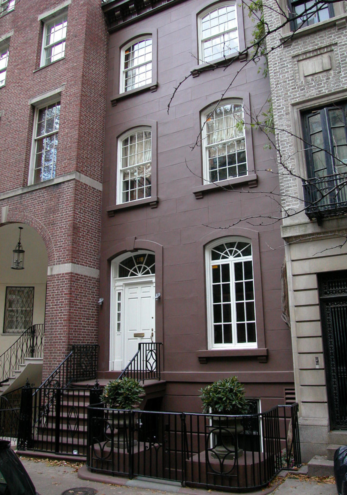 Brownstone Townhouse Renovation - Traditional - Exterior - New York ...