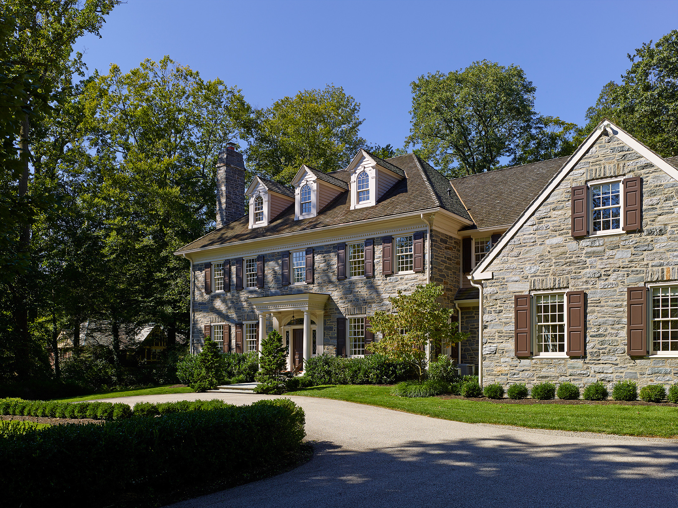Stone Colonial Traditional Home These 20 Colonial Style Homes Will