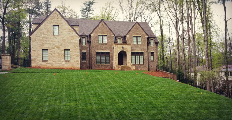 Buckhead Custom Home - Traditional - Exterior - Atlanta - by Vincent Longo Custom Builders | Houzz