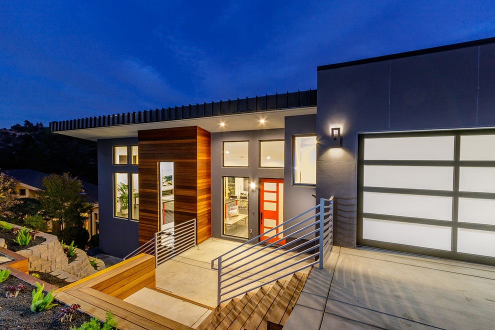 Buckingham Boulevard Berkeley Home - Modern - Exterior - San Francisco ...