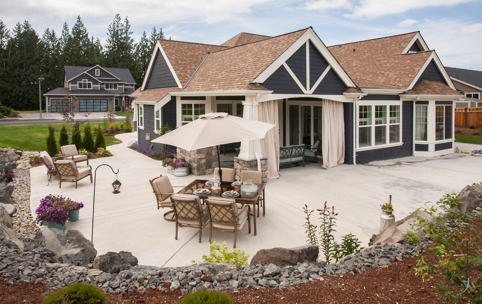Buckley Custom Home - Craftsman - Exterior - Seattle - by Rainier ...